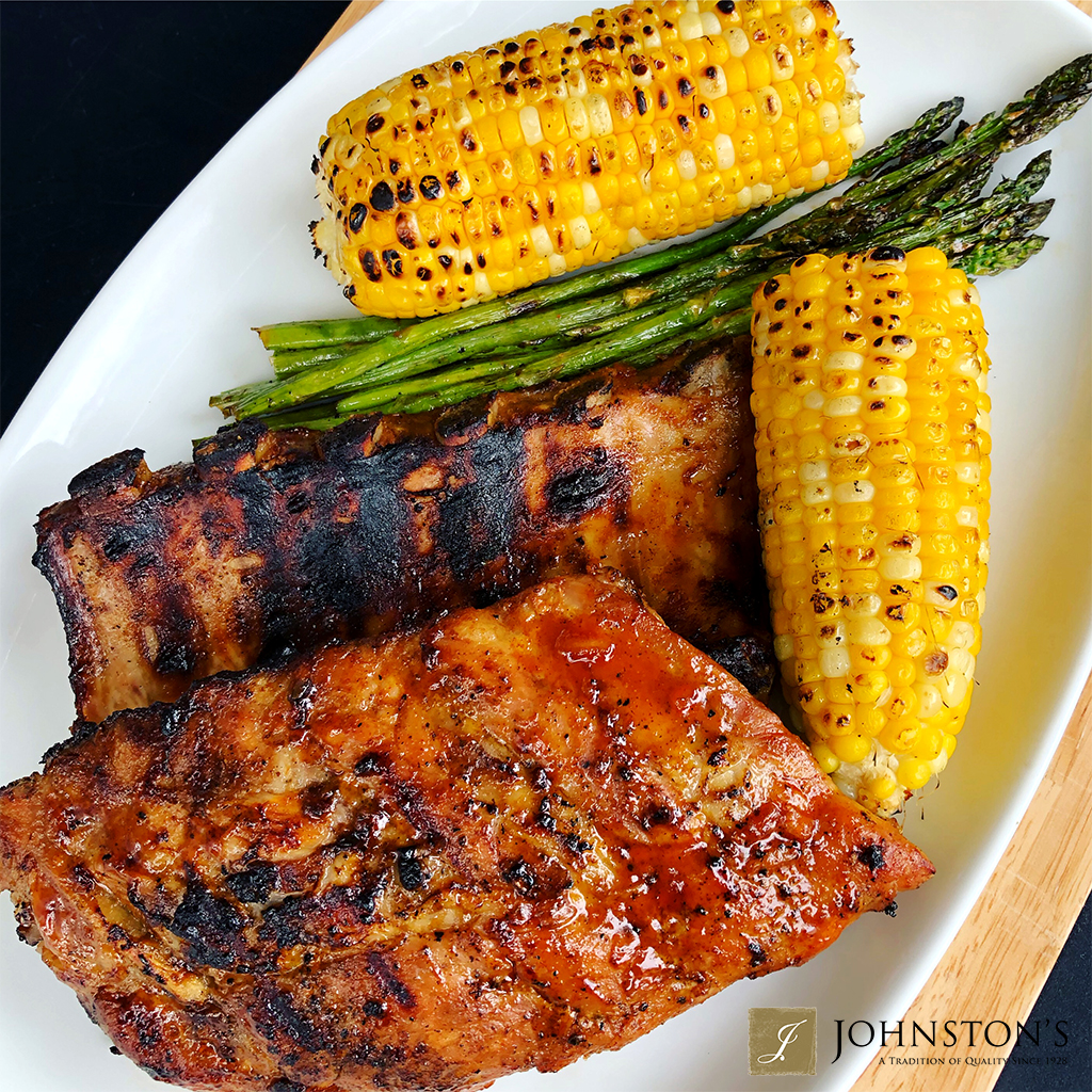 Tangy Grilled Back Ribs - Johnston's