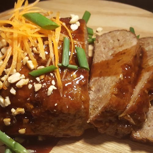 Asian Style Pork Meatloaf - Johnston's
