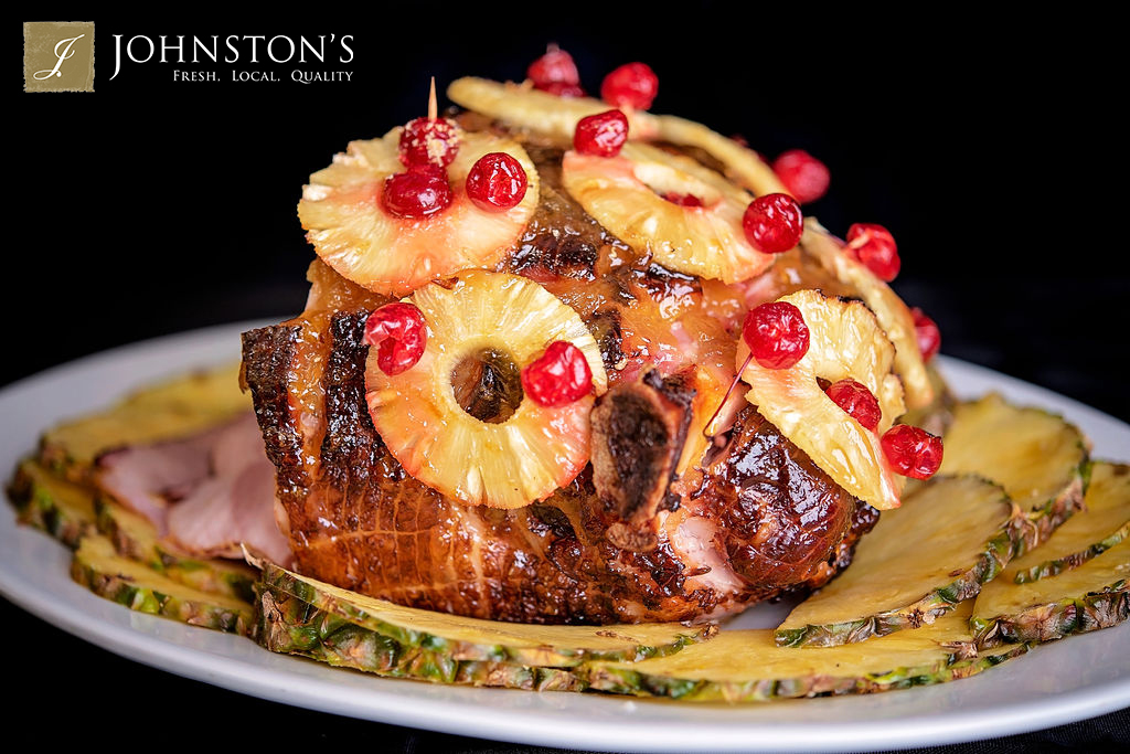 Caribbean Pineapple Honey Glazed Ham - Johnston's