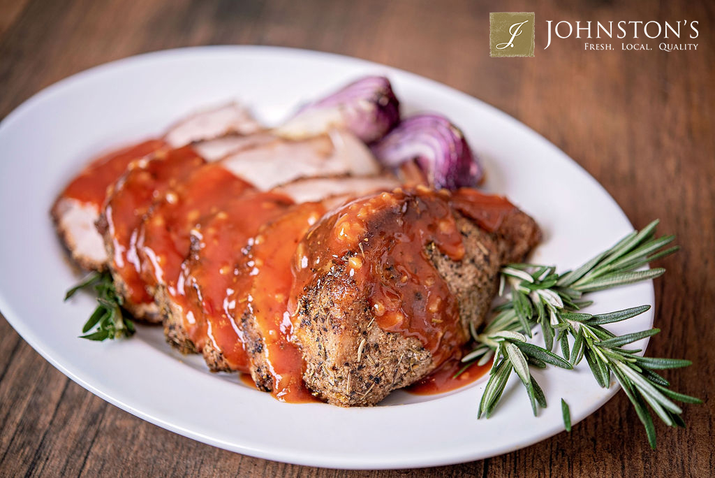 Western Style Roasted Pork Loin - Johnston's