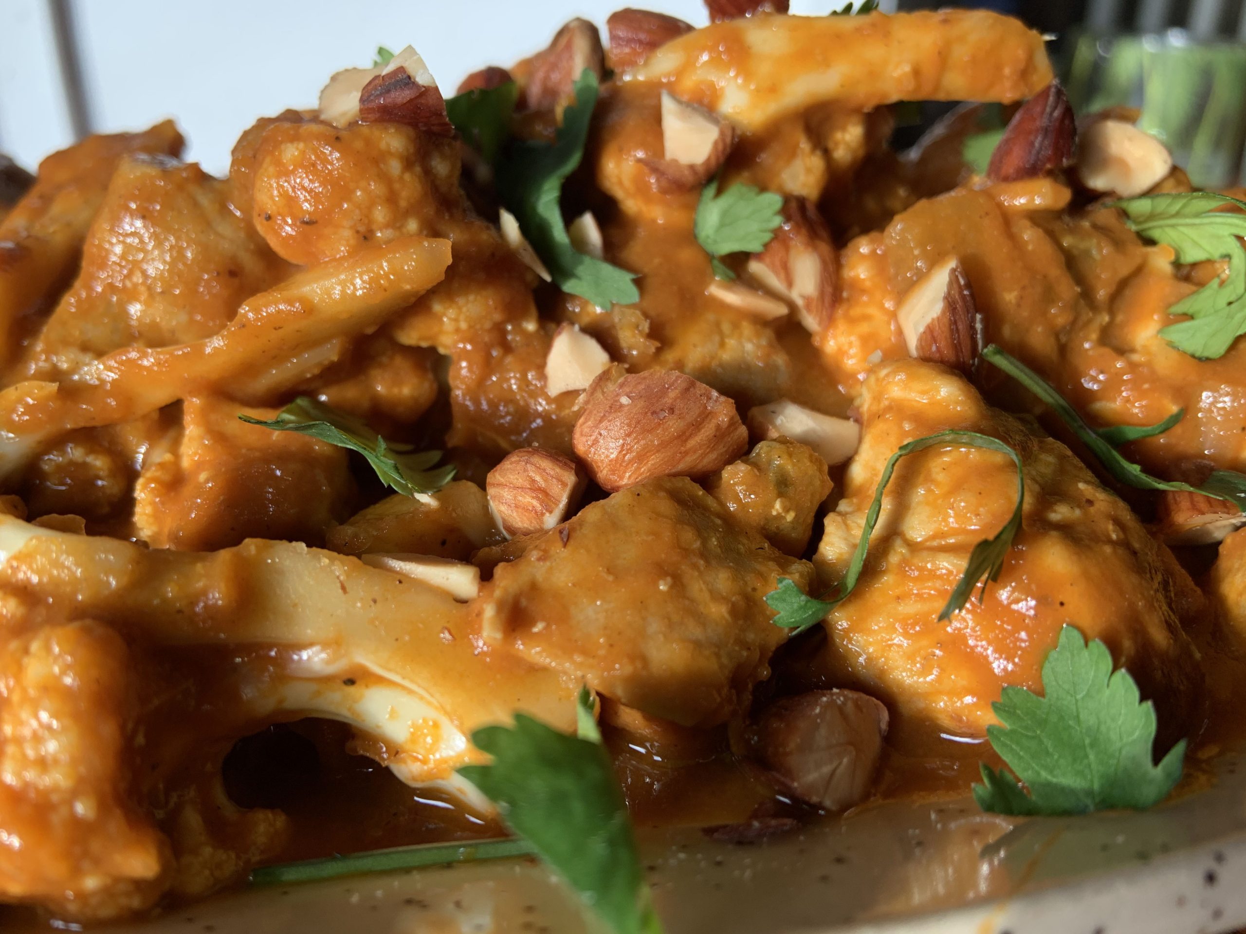 Harissa Coconut Curried Pork with Cauliflower - Johnston's